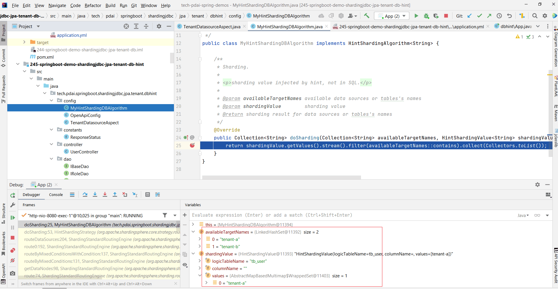Springboot集成shardingjdbc 基于jpa的db隔离多租户方案 Java 全栈知识体系